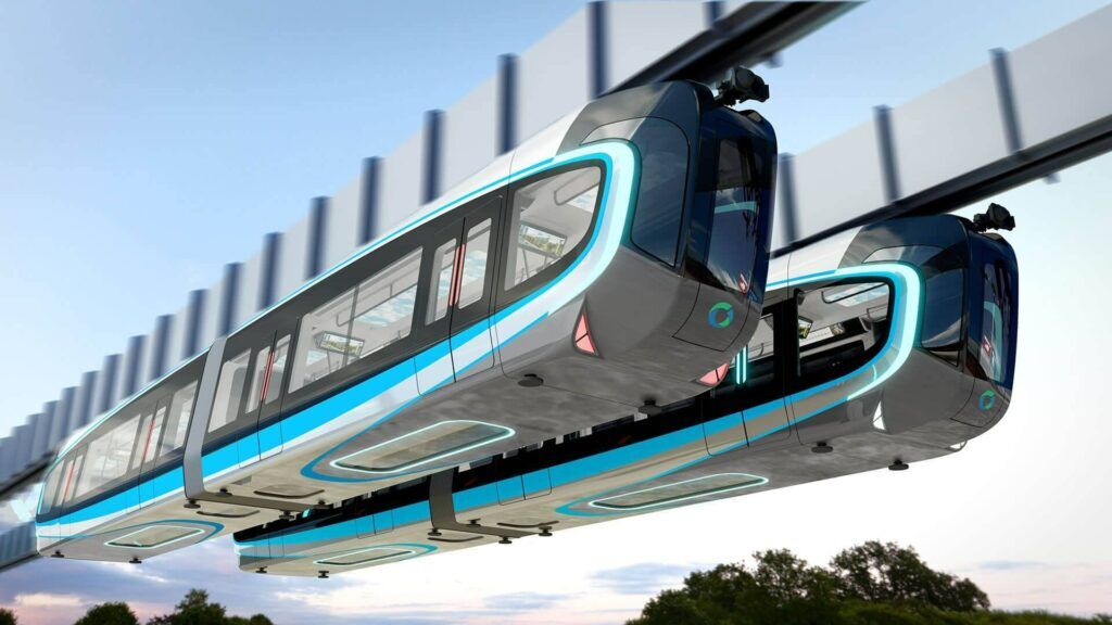 China's First Suspended Monorail Launched In Wuhan